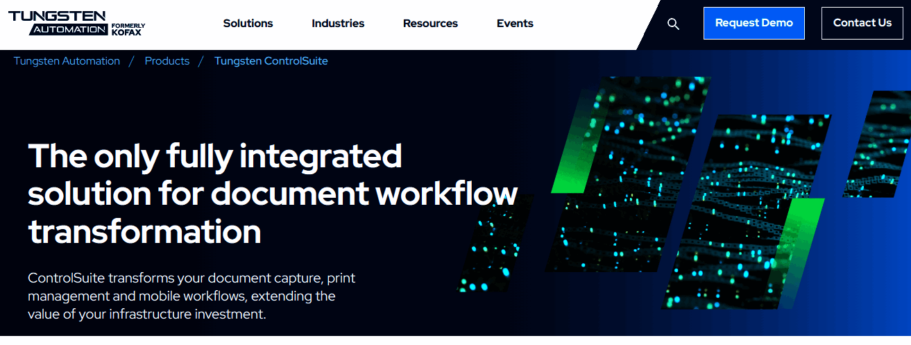 Tungsten ControlSuite - Pricing, Features, and Details in 2025