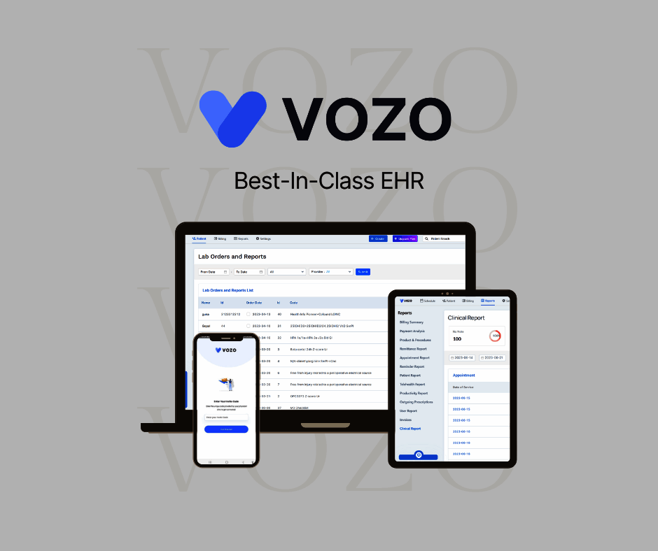 Vozo EHR - Pricing, Features, and Details in 2026