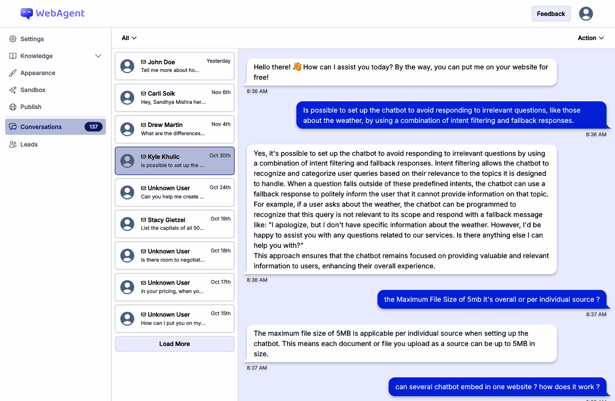 WebAgent - Pricing, Features, and Details in 2025