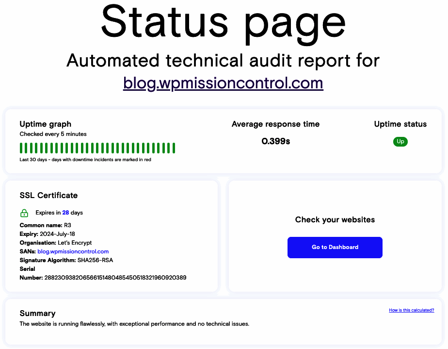 WPMissionControl - Pricing, Features, and Details in 2025