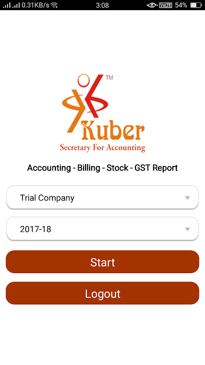 Kuber Accounting Mobile app for iOS and Android Devices in 2025