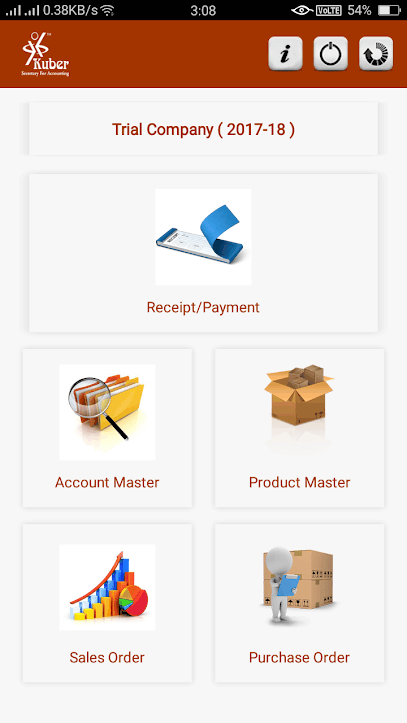 Kuber Accounting Mobile app for iOS and Android Devices in 2025