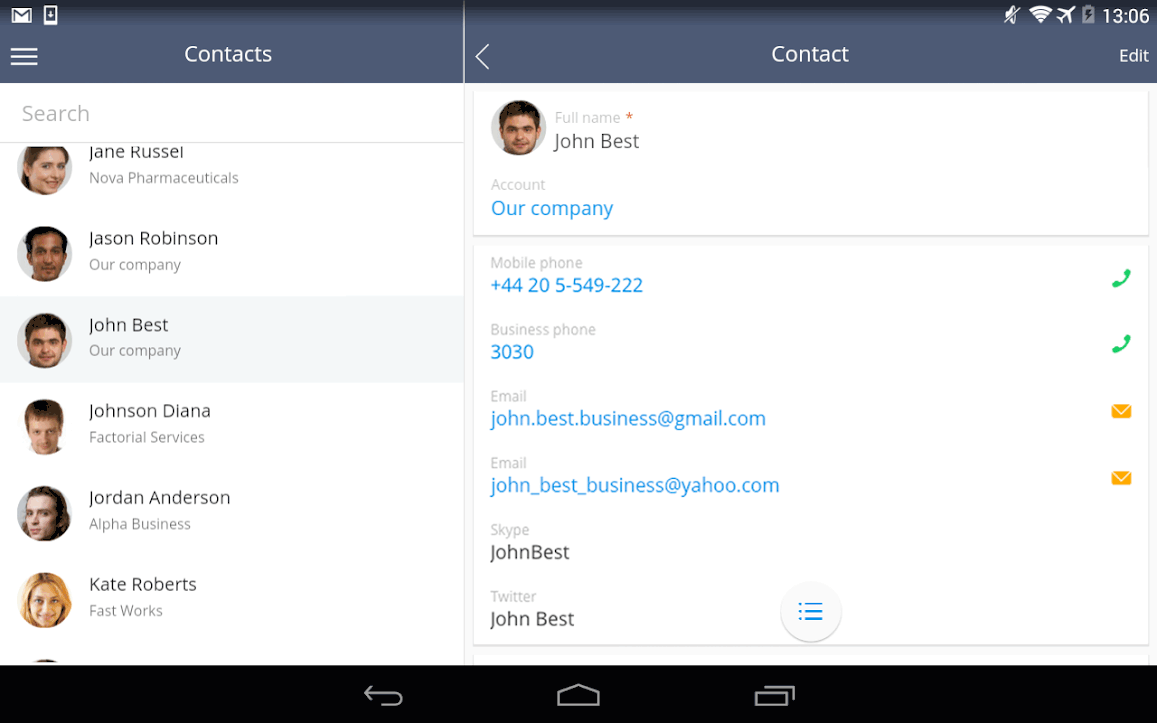 Creatio Mobile app for iOS and Android Devices in 2024