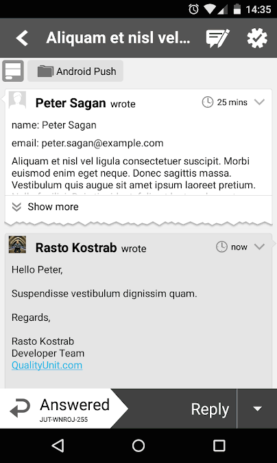 LiveAgent Mobile app for iOS and Android Devices in 2025