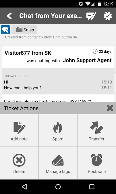 LiveAgent Mobile app for iOS and Android Devices in 2025
