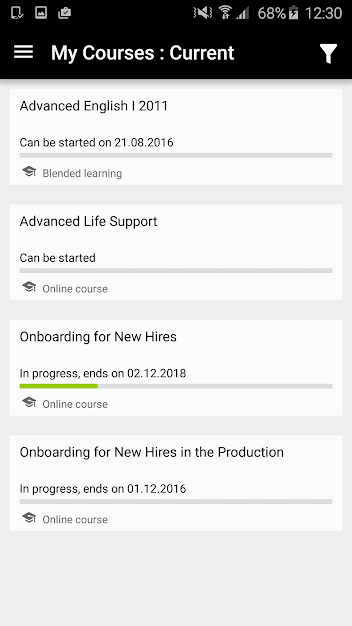 IMC Learning Suite Mobile app for iOS and Android Devices in 2025