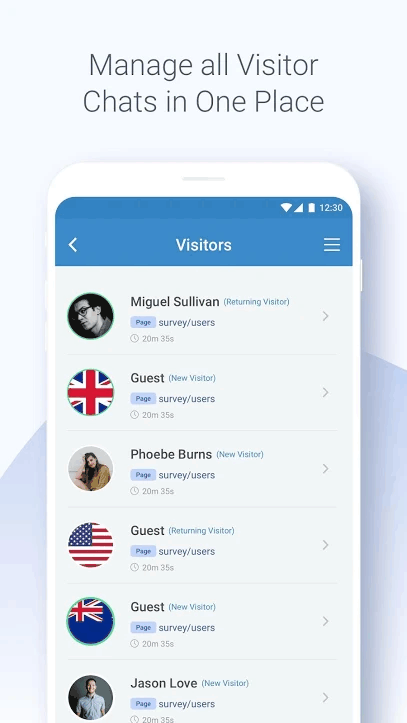 ProProfs Chat Mobile app for iOS and Android Devices in 2025