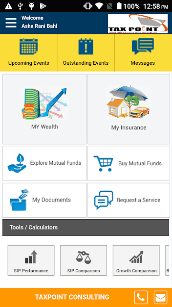 TaxPoint Mobile app for iOS and Android Devices in 2025