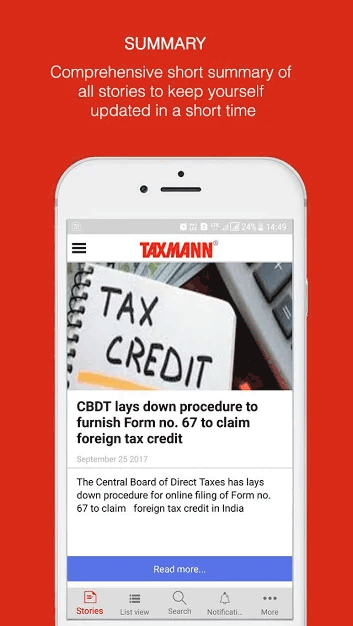 Taxmanns One Solution Mobile app for iOS and Android Devices in 2025