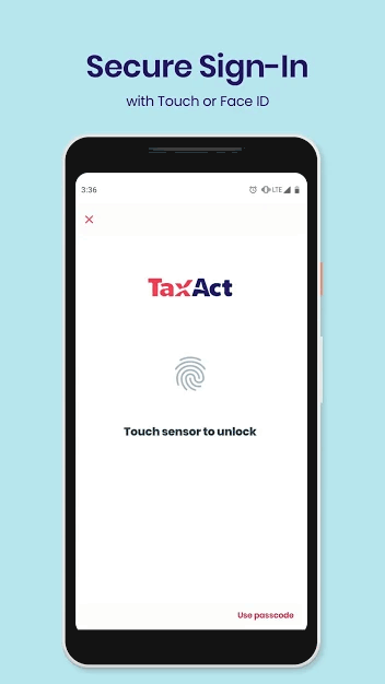 TaxAct Mobile app for iOS and Android Devices in 2025