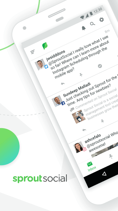 Sprout Social Mobile app for iOS and Android Devices in 2024
