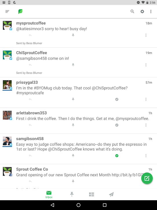 Sprout Social Mobile app for iOS and Android Devices in 2024