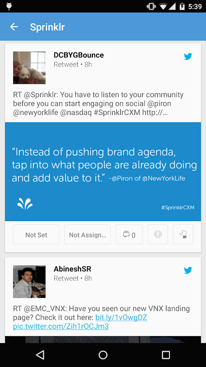 Sprinklr Mobile app for iOS and Android Devices in 2023