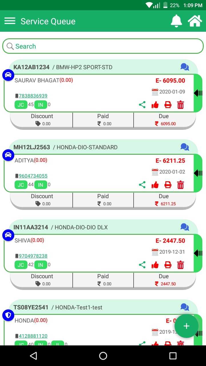 RAMP Garage Management Mobile app for iOS and Android Devices in 2025