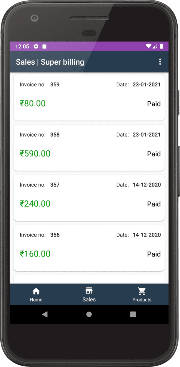 Super Billing Mobile app for iOS and Android Devices in 2025