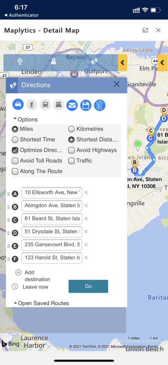 Maplytics Mobile app for iOS and Android Devices in 2025