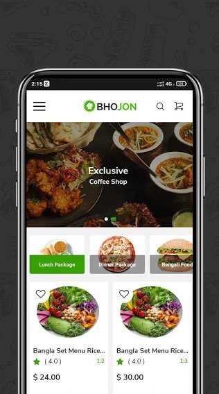 Bhojon Mobile app for iOS and Android Devices in 2025