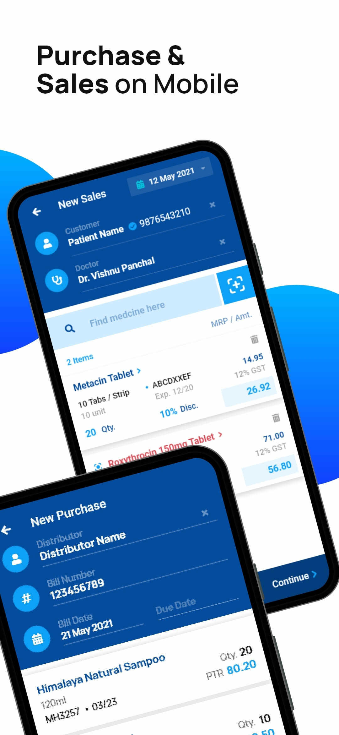 eVitalRx Medical Billing Mobile app for iOS and Android Devices in 2025