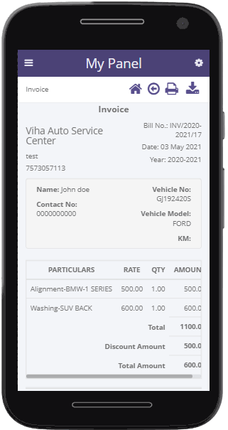 Smart Workshop Mobile app for iOS and Android Devices in 2025