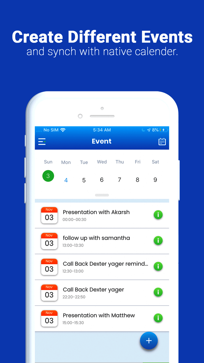 Simple Prospect Mobile app for iOS and Android Devices in 2024