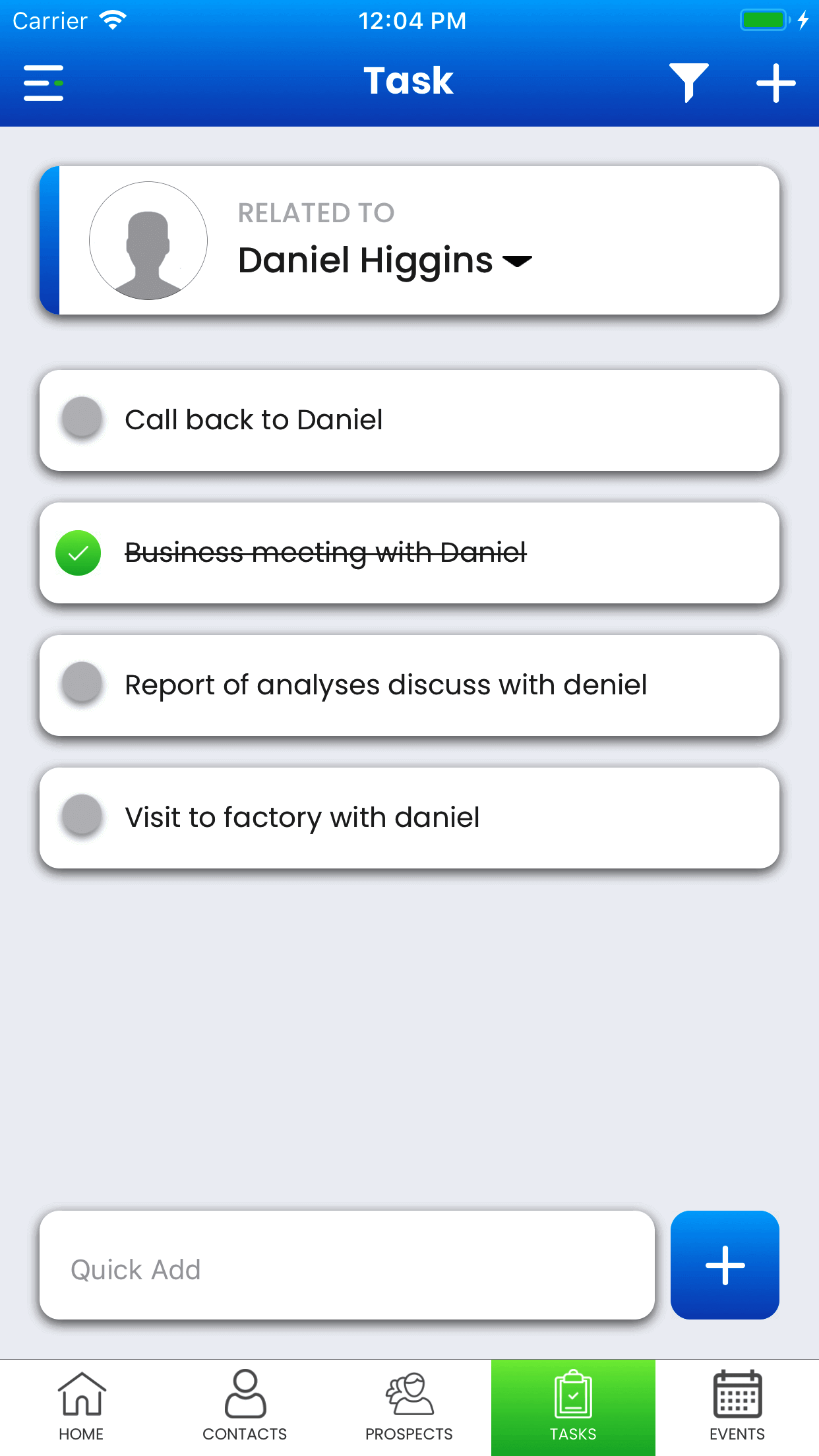 Simple Prospect Mobile app for iOS and Android Devices in 2024