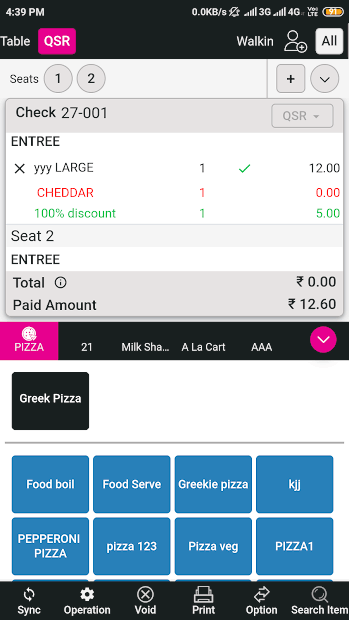 Linga Restaurant POS Mobile app for iOS and Android Devices in 2024