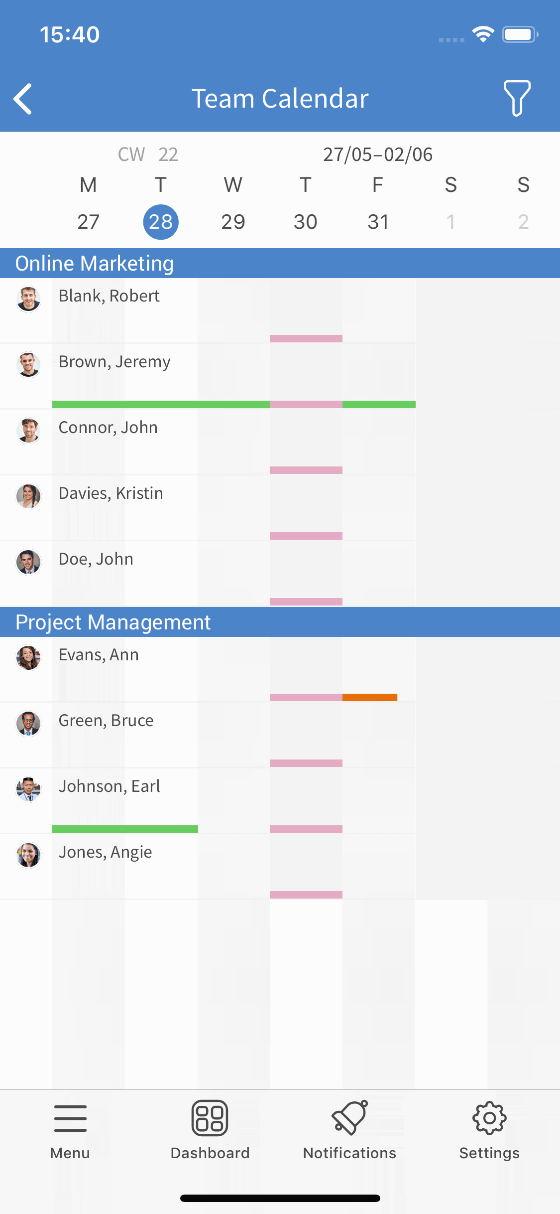 TimeTac Mobile app for iOS and Android Devices in 2025