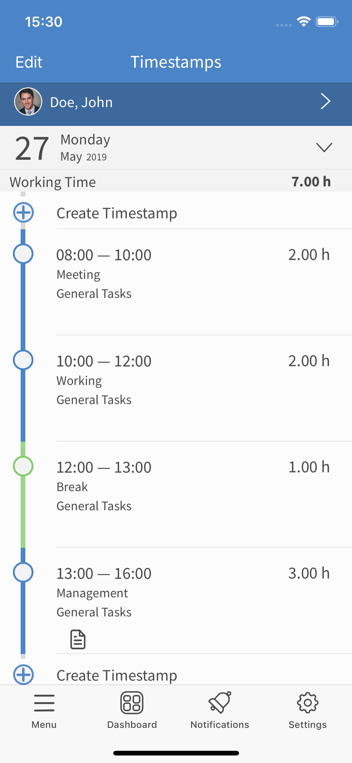 TimeTac Mobile app for iOS and Android Devices in 2025