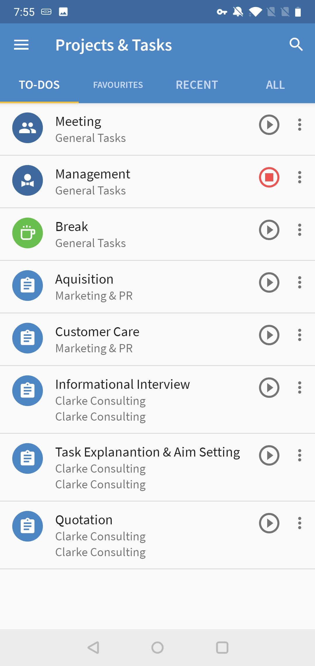TimeTac Mobile app for iOS and Android Devices in 2025