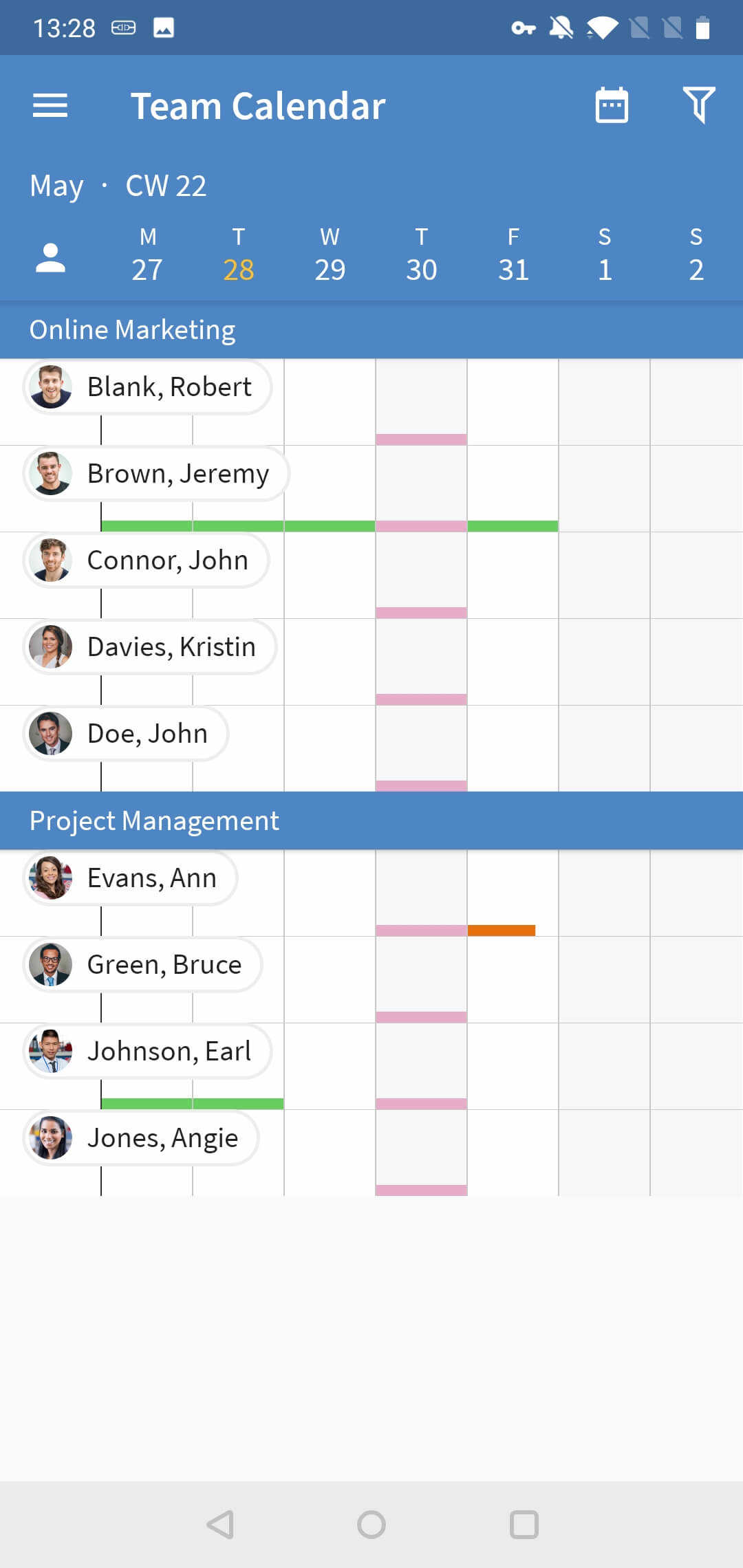 TimeTac Mobile app for iOS and Android Devices in 2025