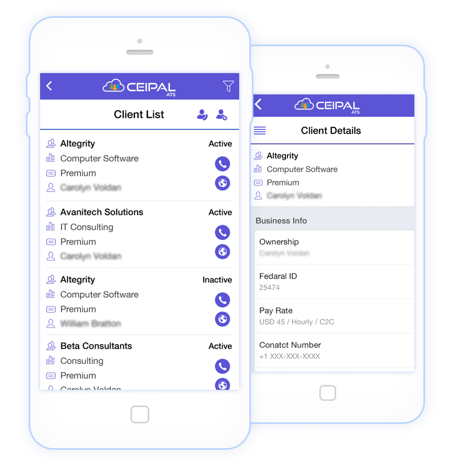 Ceipal ATS Mobile app for iOS and Android Devices in 2025