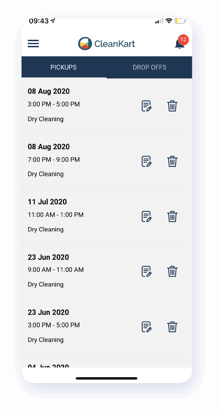 Quick Dry Cleaning Software Mobile app for iOS and Android Devices in 2026