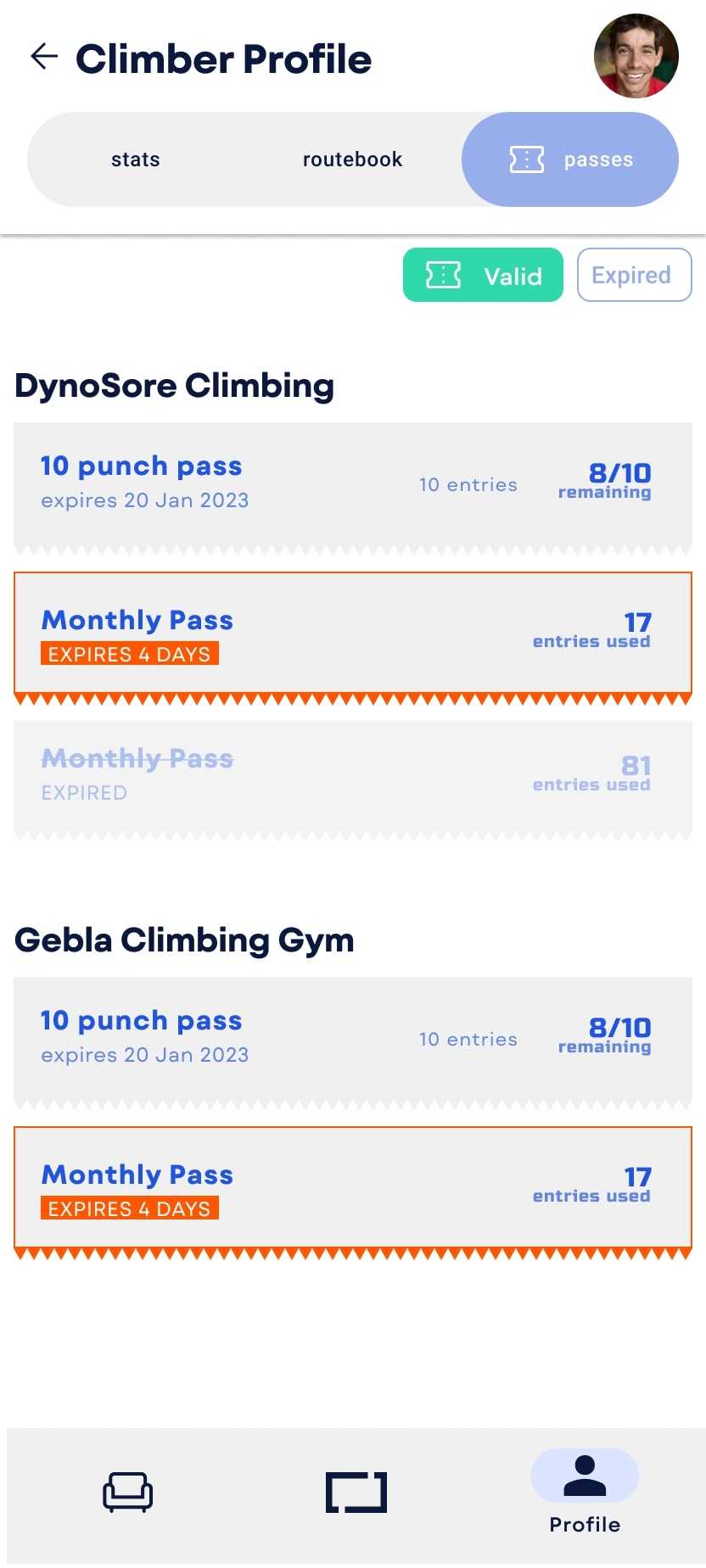 BETA Climbing Mobile app for iOS and Android Devices in 2025