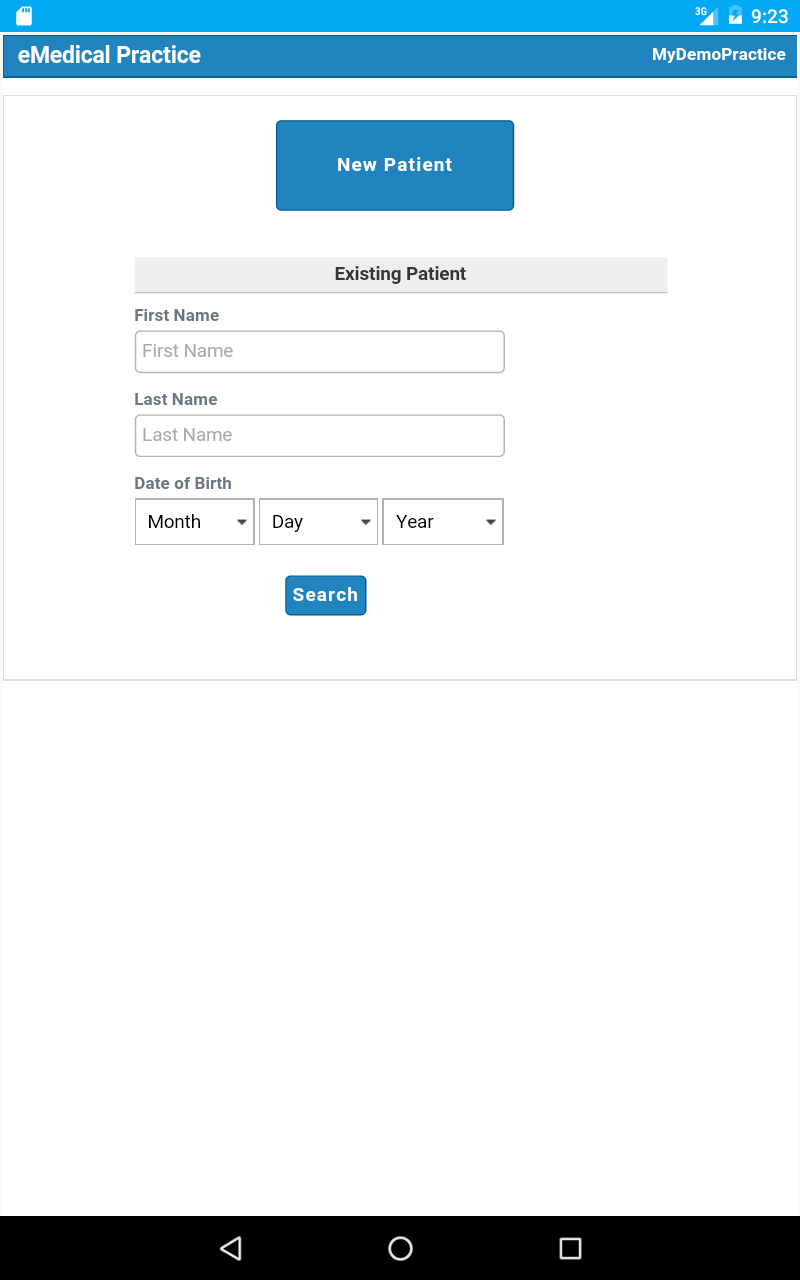 eMedicalPractice Mobile app for iOS and Android Devices in 2025