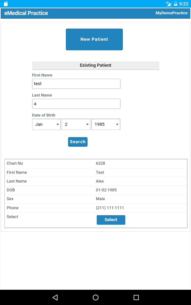 eMedicalPractice Mobile app for iOS and Android Devices in 2025