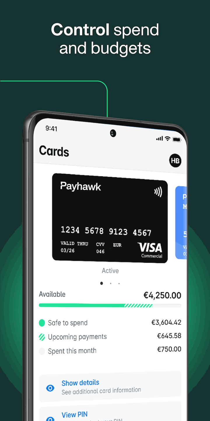 Payhawk Mobile app for iOS and Android Devices in 2025