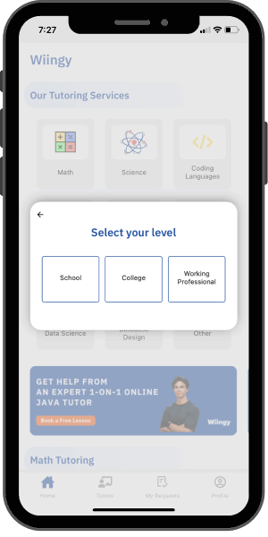 Wiingy Mobile app for iOS and Android Devices in 2026