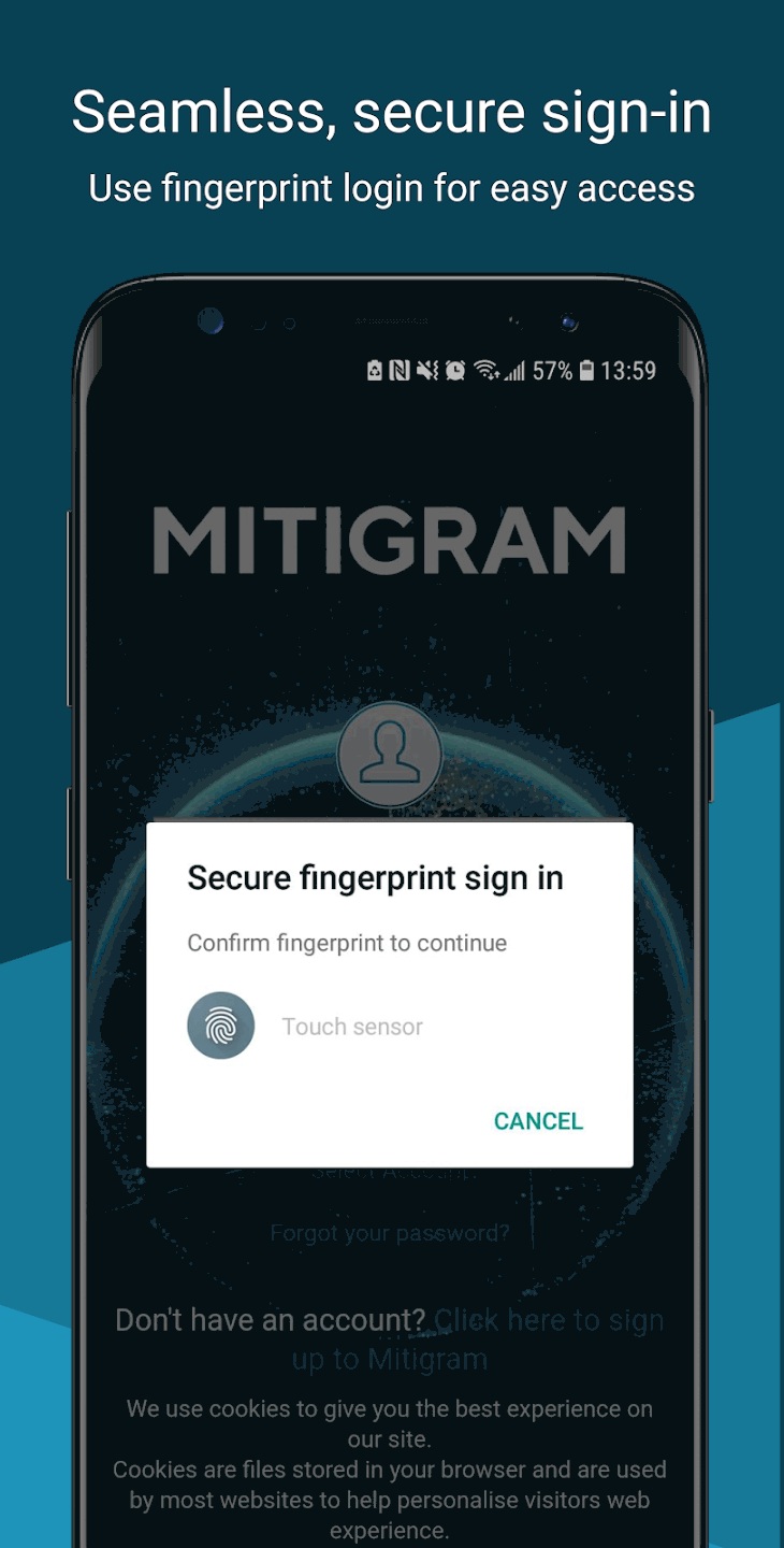 Mitigram Mobile app for iOS and Android Devices in 2025