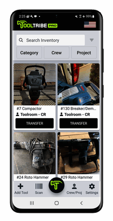 Tooltribe Mobile app for iOS and Android Devices in 2025