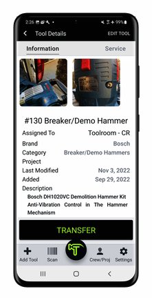 Tooltribe Mobile app for iOS and Android Devices in 2025