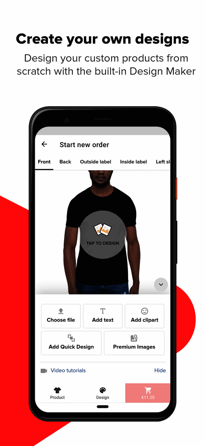 Printful Mobile app for iOS and Android Devices in 2025
