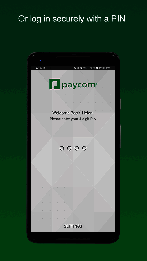 Paycom Mobile app for iOS and Android Devices in 2024