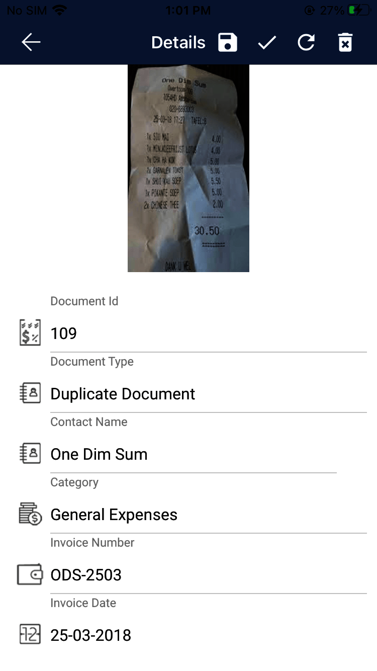 Receipt Bot Mobile app for iOS and Android Devices in 2025