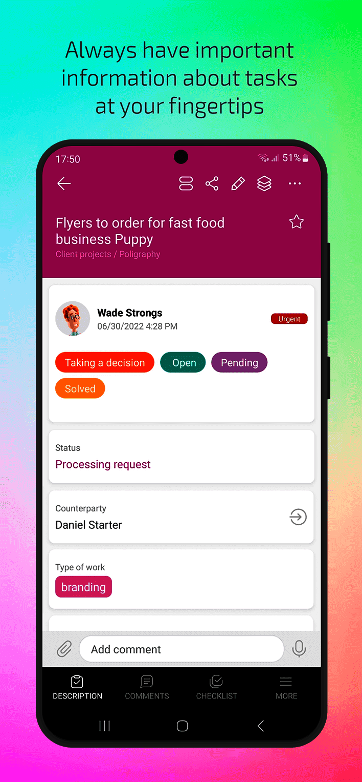 Planfix Mobile app for iOS and Android Devices in 2025