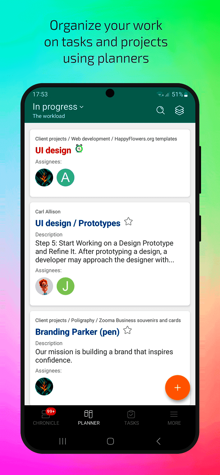 Planfix Mobile app for iOS and Android Devices in 2025