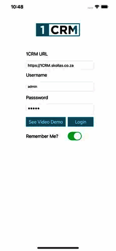 1CRM Mobile app for iOS and Android Devices in 2025