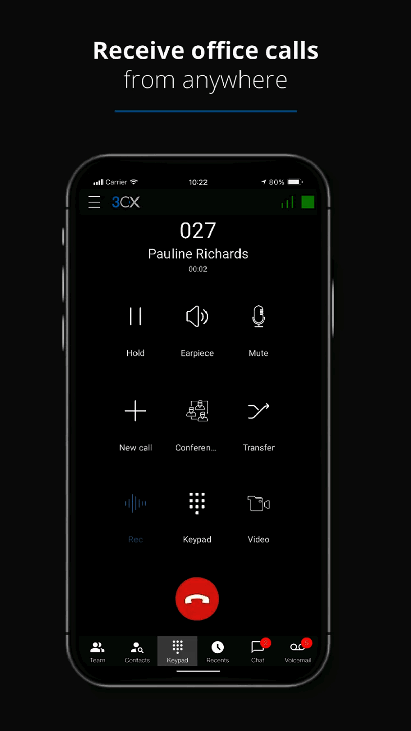 3CX Mobile app for iOS and Android Devices in 2025