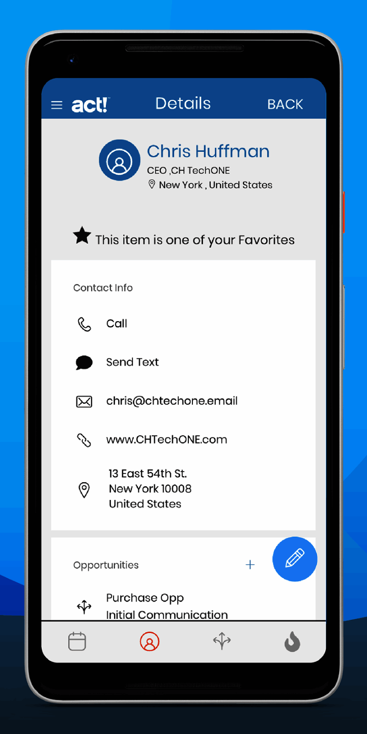 Act! Mobile app for iOS and Android Devices in 2025