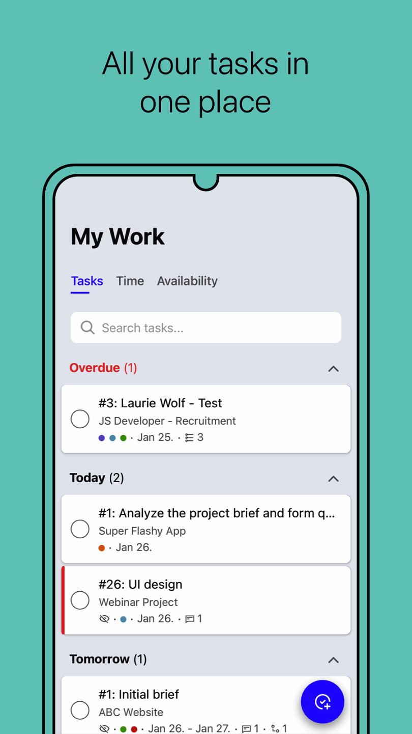 ActiveCollab Mobile app for iOS and Android Devices in 2025