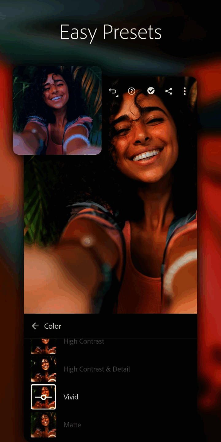 Adobe Lightroom Mobile app for iOS and Android Devices in 2024